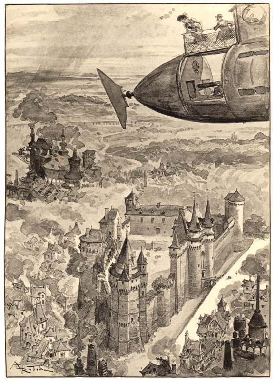 Le Vingtième Siècle. La Vie Électrique By Albert Robida – AN SIONNACH FIONN