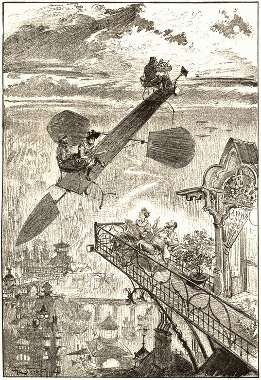 Le Vingtième Siècle. La Vie Électrique By Albert Robida – AN SIONNACH FIONN