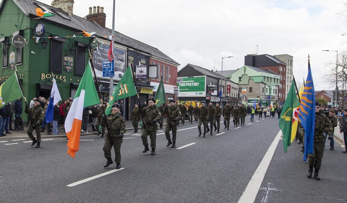 Saoradh Holds “Unfinished Revolution” Parade To Mark Easter Rising ...